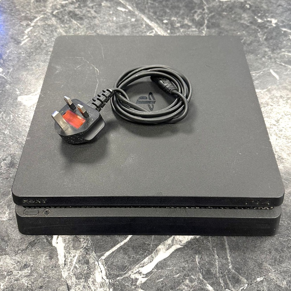 Used Sony PlayStation 4 PS4 Slim 500GB Black Console Only No Controller - Own4Less